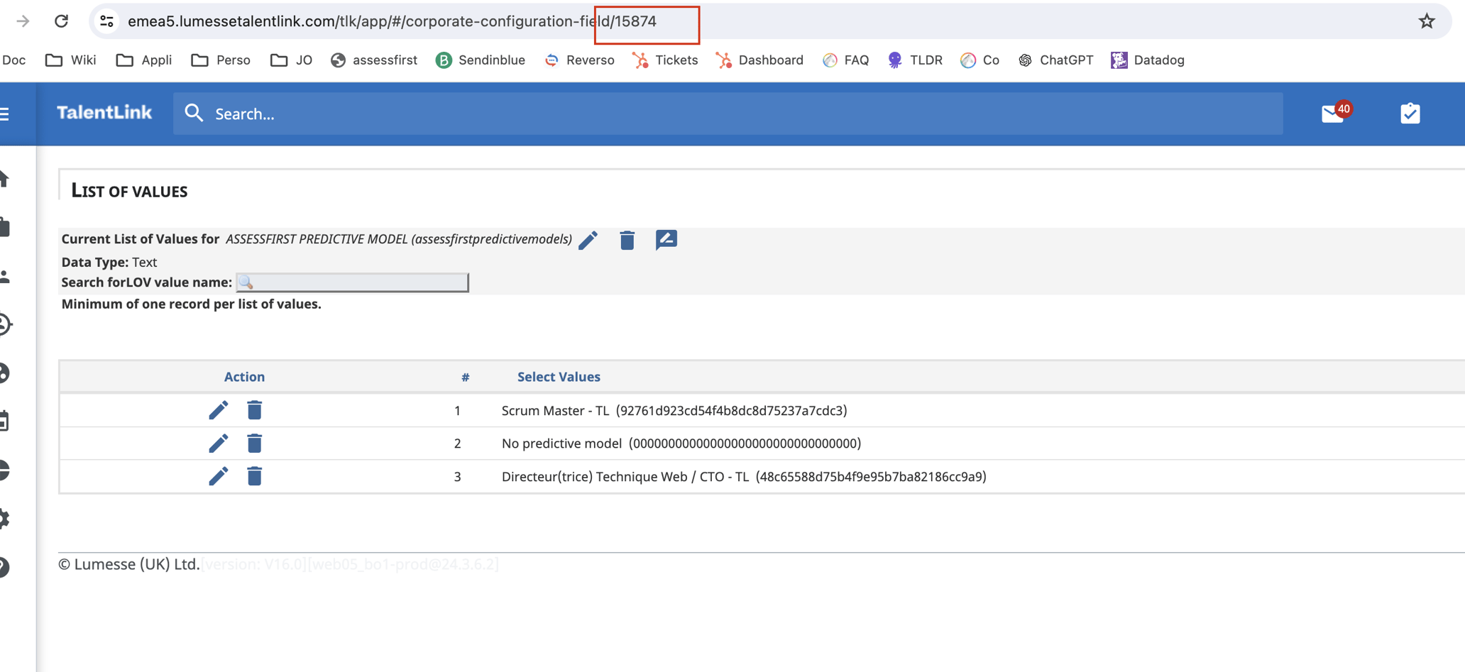 Comment activer l'intégration avec Cornerstone TalentLink